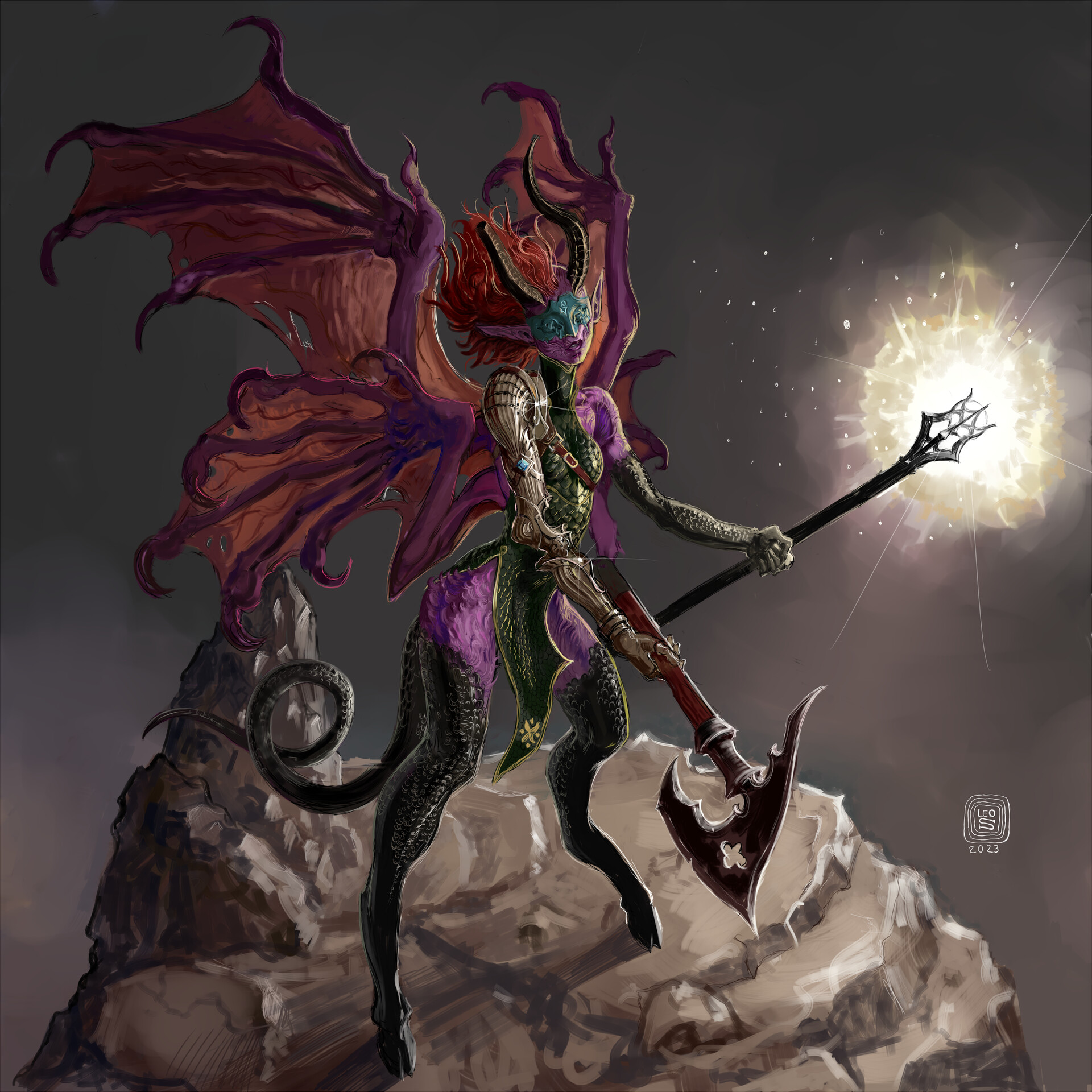 ArtStation - Tiefling Commission