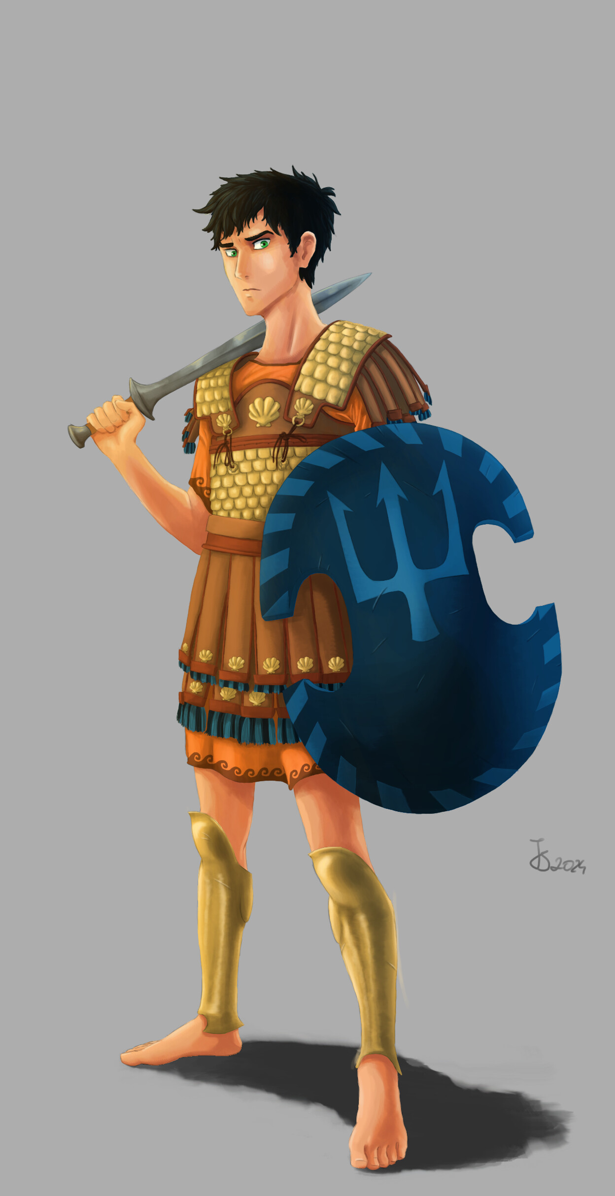 ArtStation - Historically Accurate Percy Jackson