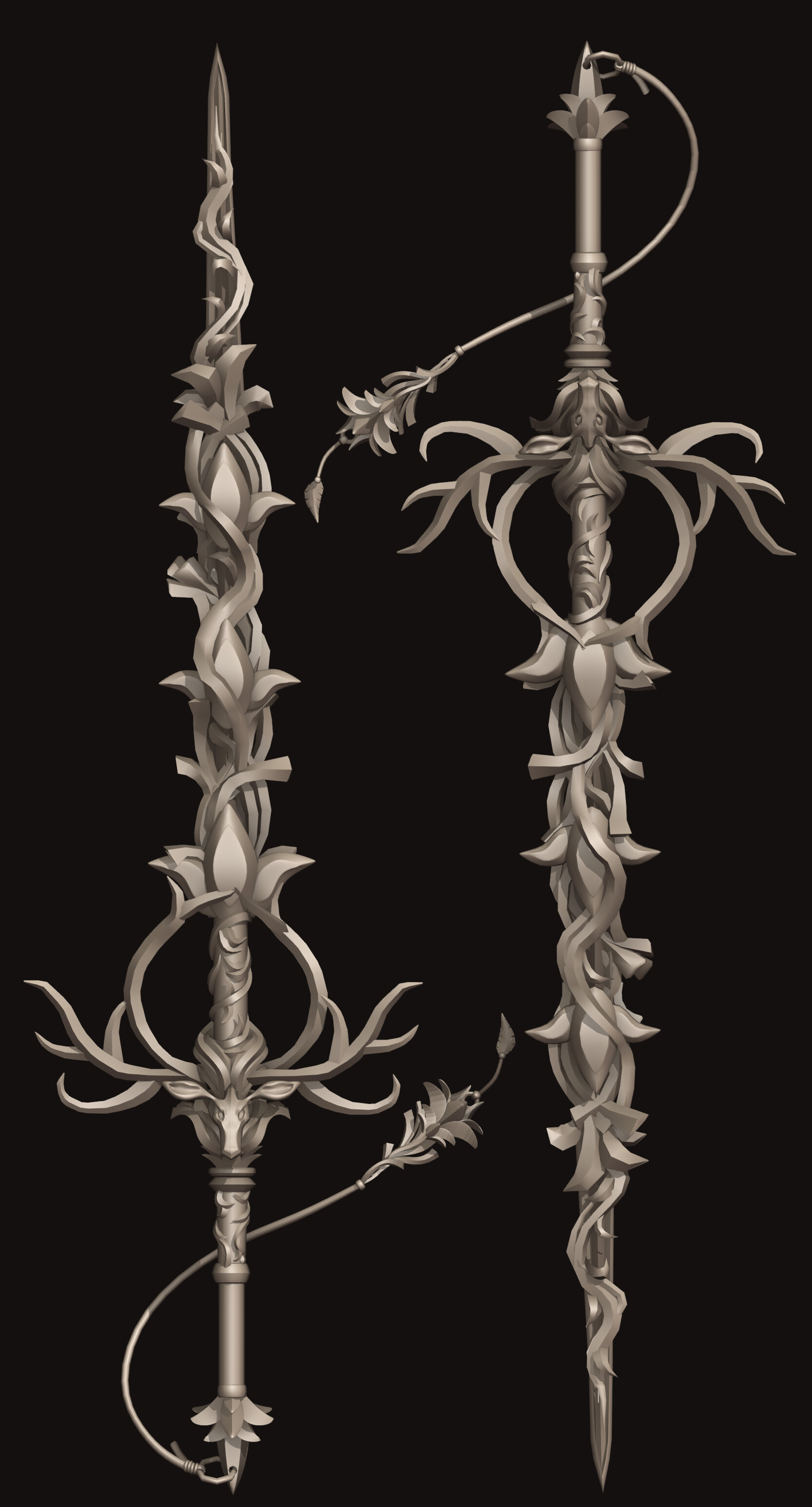 ArtStation - Deer Sword