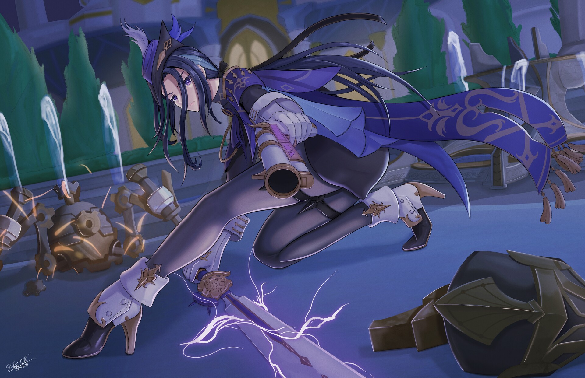 ArtStation - Clorinde - Genshin Impact