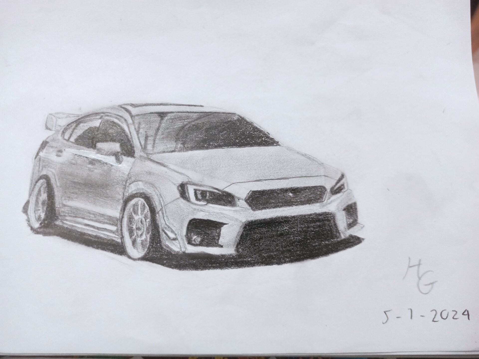 ArtStation - Subaru WRX STI
