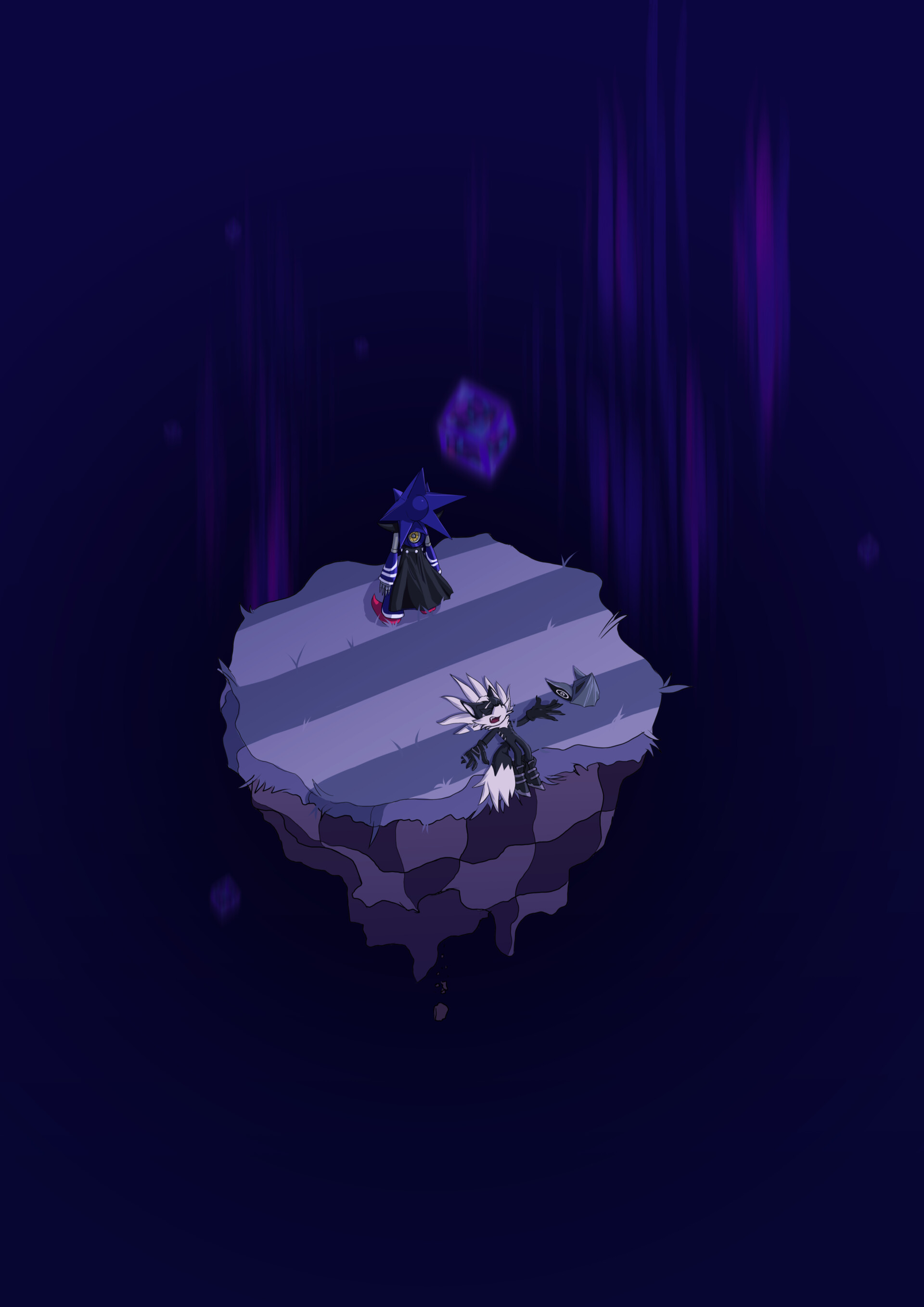 ArtStation - Sonic Forces: Overclocked cutscene panel contributions