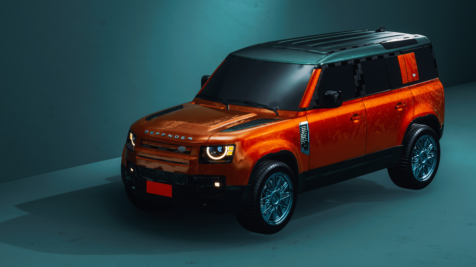 ArtStation - Land Rover Defender 110