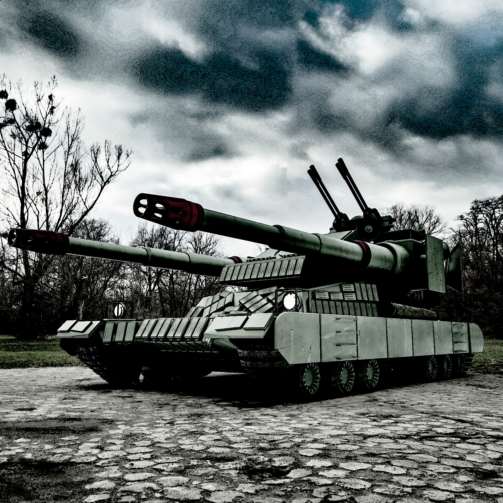 ArtStation - OVERLORD TANK Ready For Battle