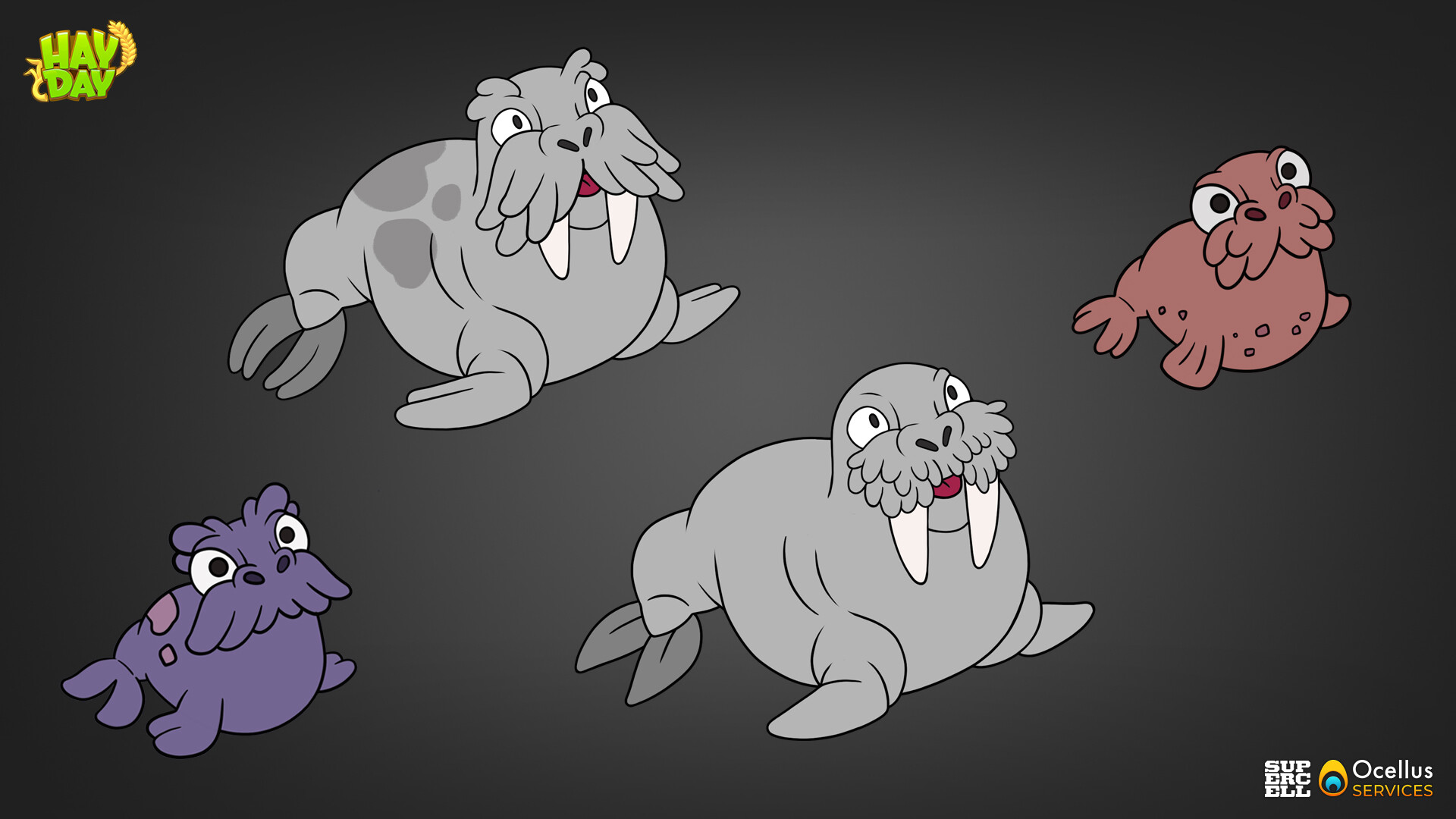Ocellus - SERVICES - Hay Day - Walrus