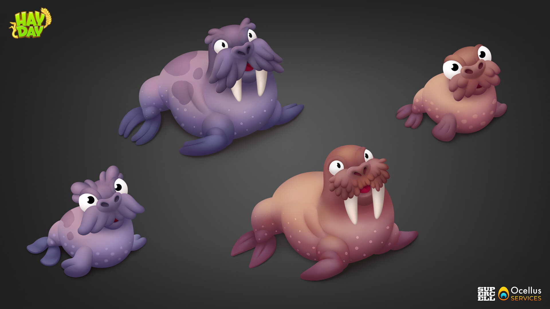 Ocellus - SERVICES - Hay Day - Walrus