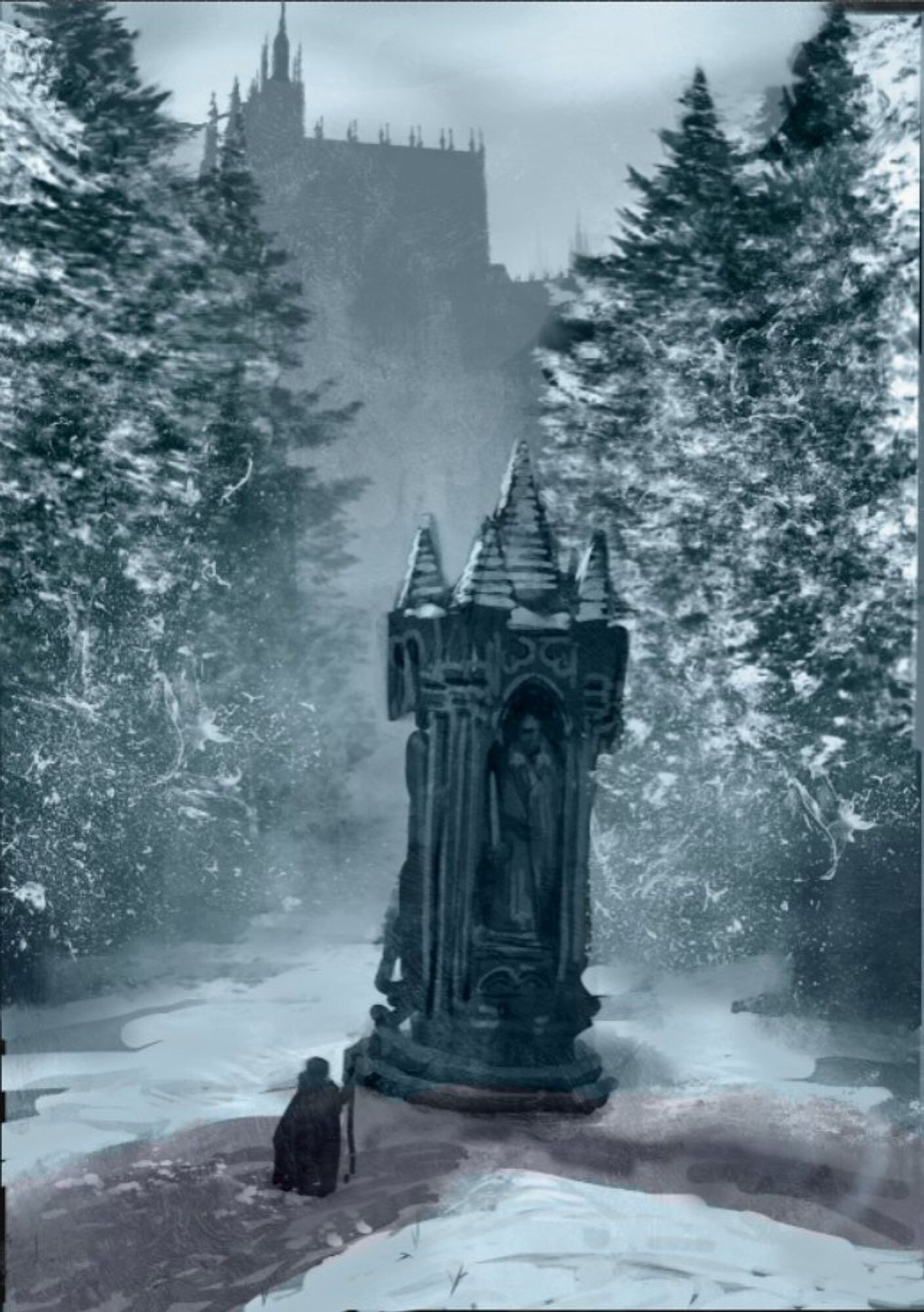 ArtStation - Crossroads to the Abbey