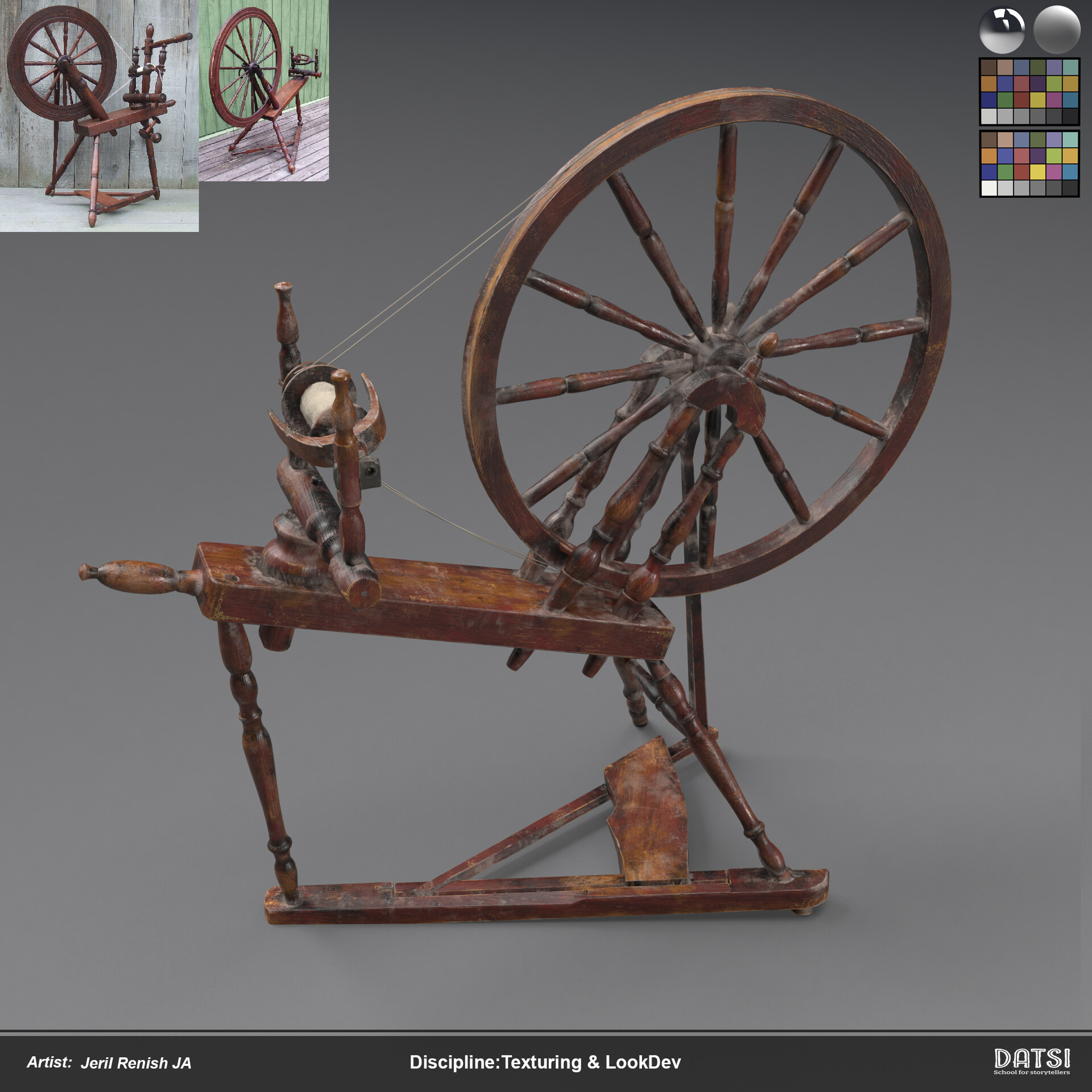 Jeril Renish JA - Spinning Wheel