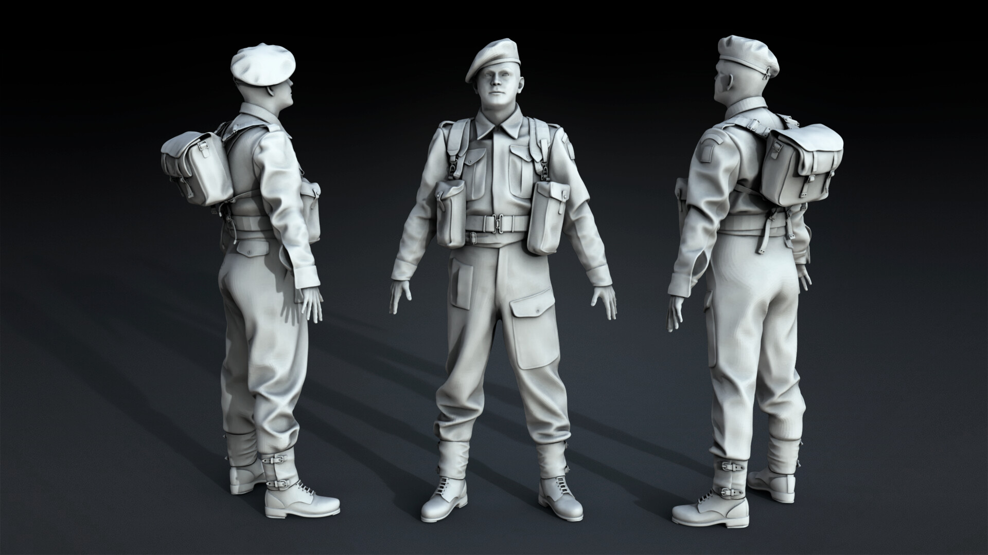 ArtStation - British soldier