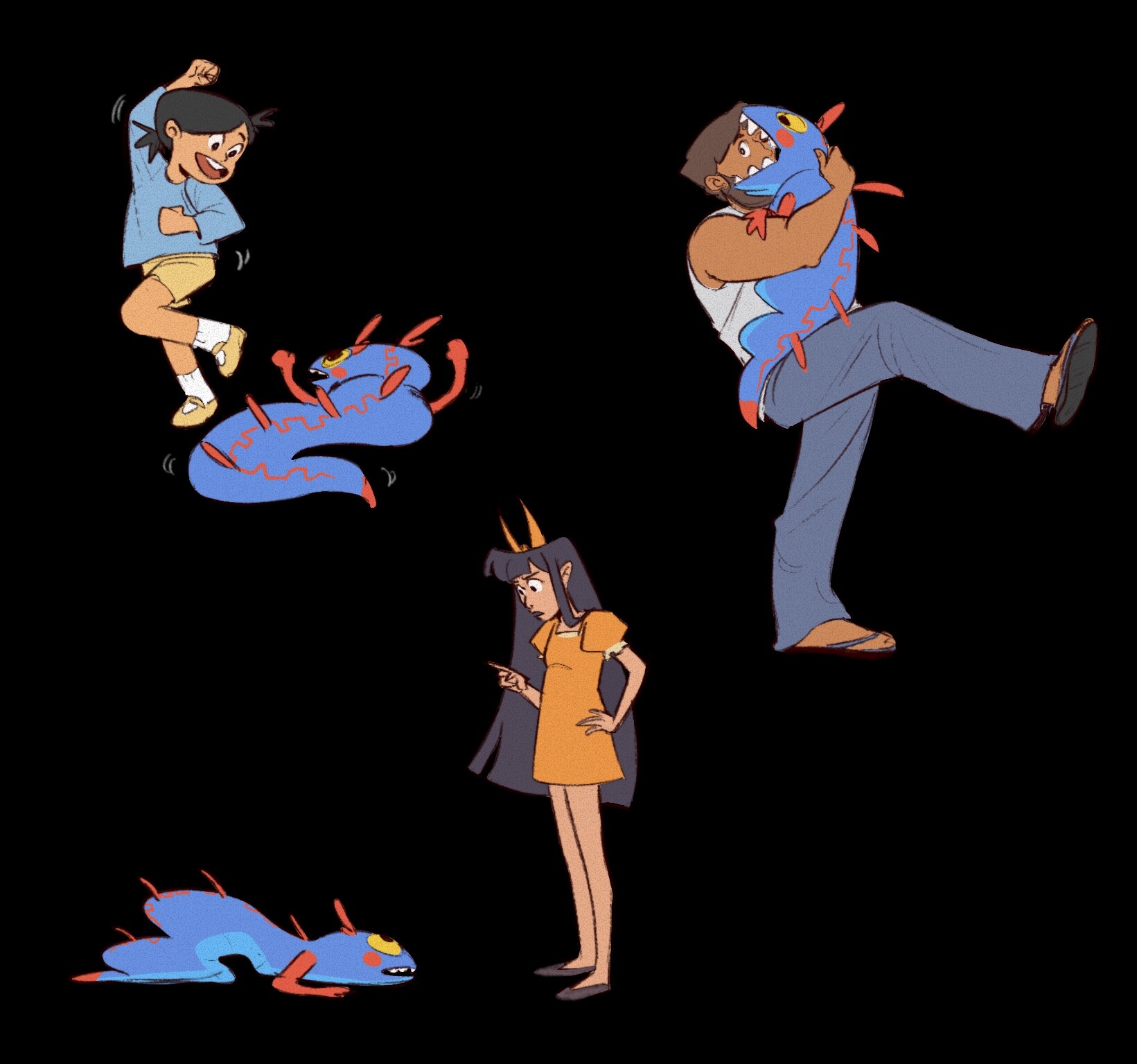 ArtStation - The Jichi & me: Poses