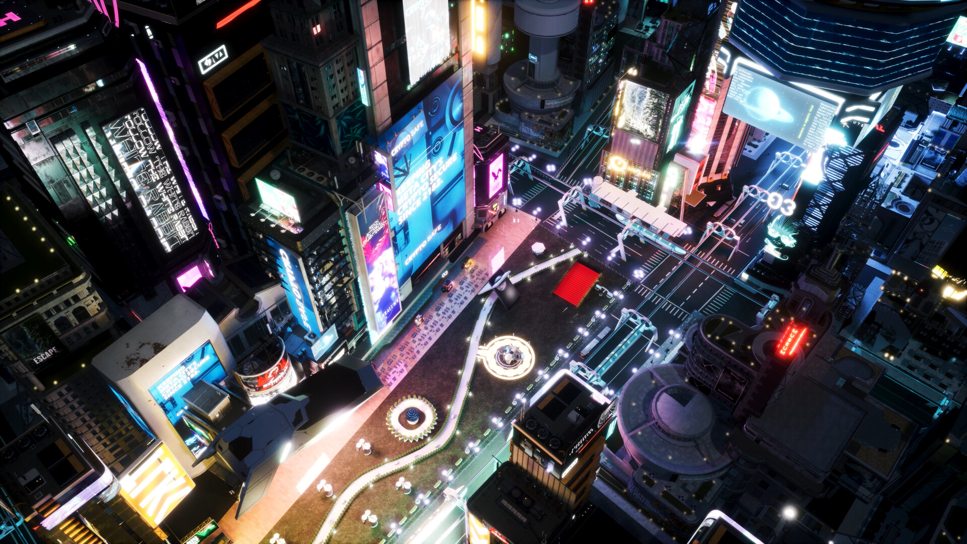 Nissy Niharika - Time Square Futuristic