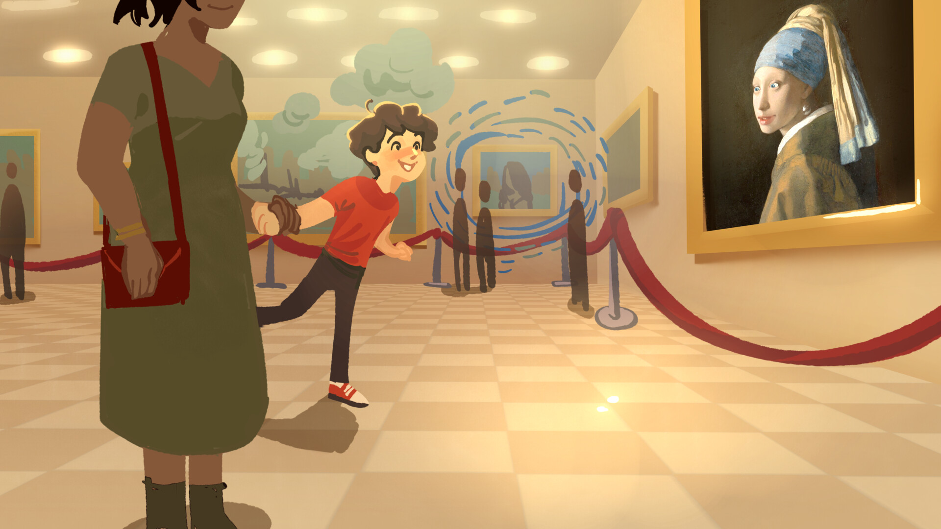 ArtStation - Interactive Museum XR Concept Art