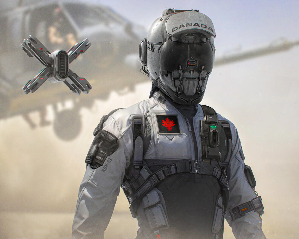 ArtStation - RCAF crew member