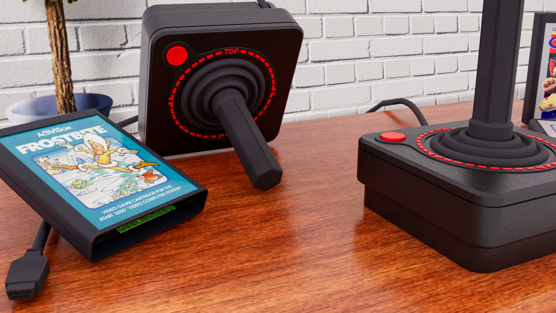 ArtStation - Atari 2600 joysticks