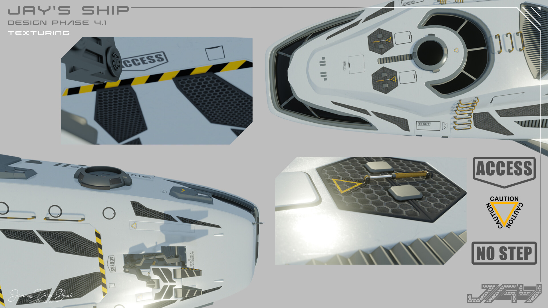 ArtStation - Jay's Ship Designphase 4