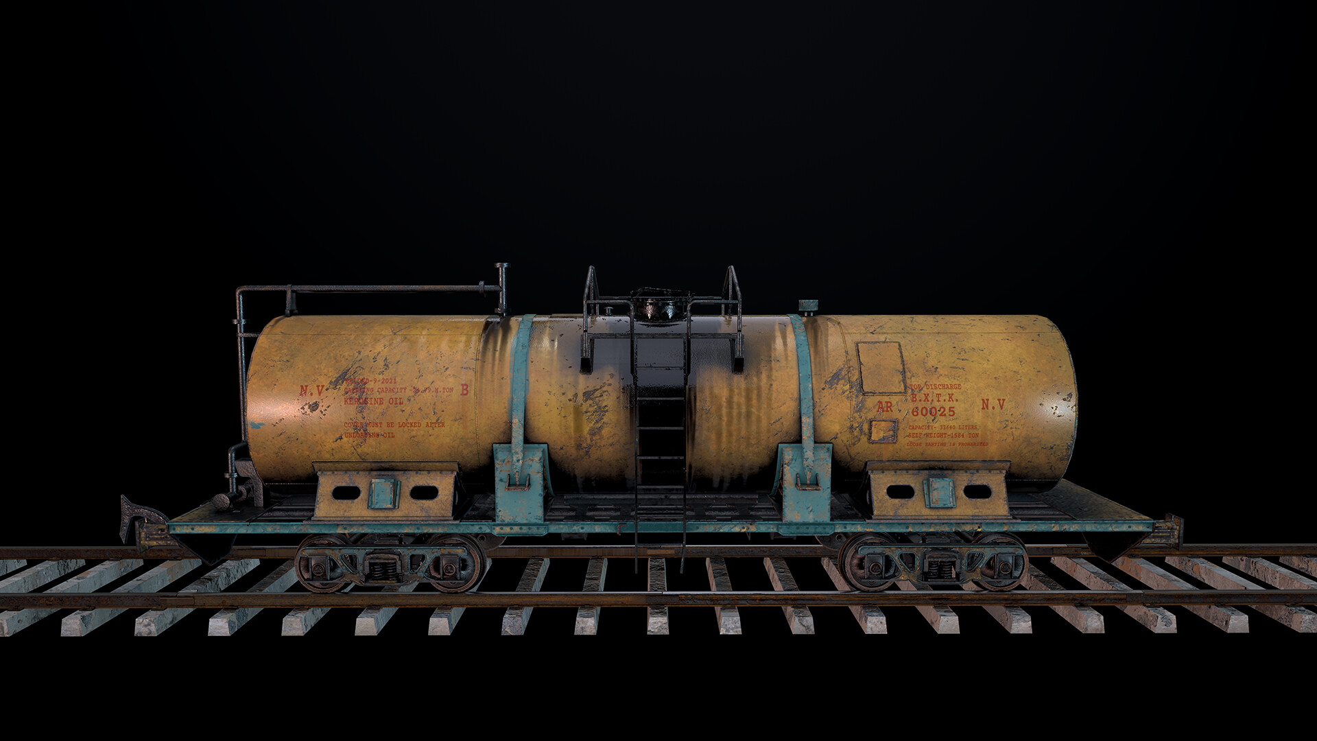 ArtStation - Oil_Tank
