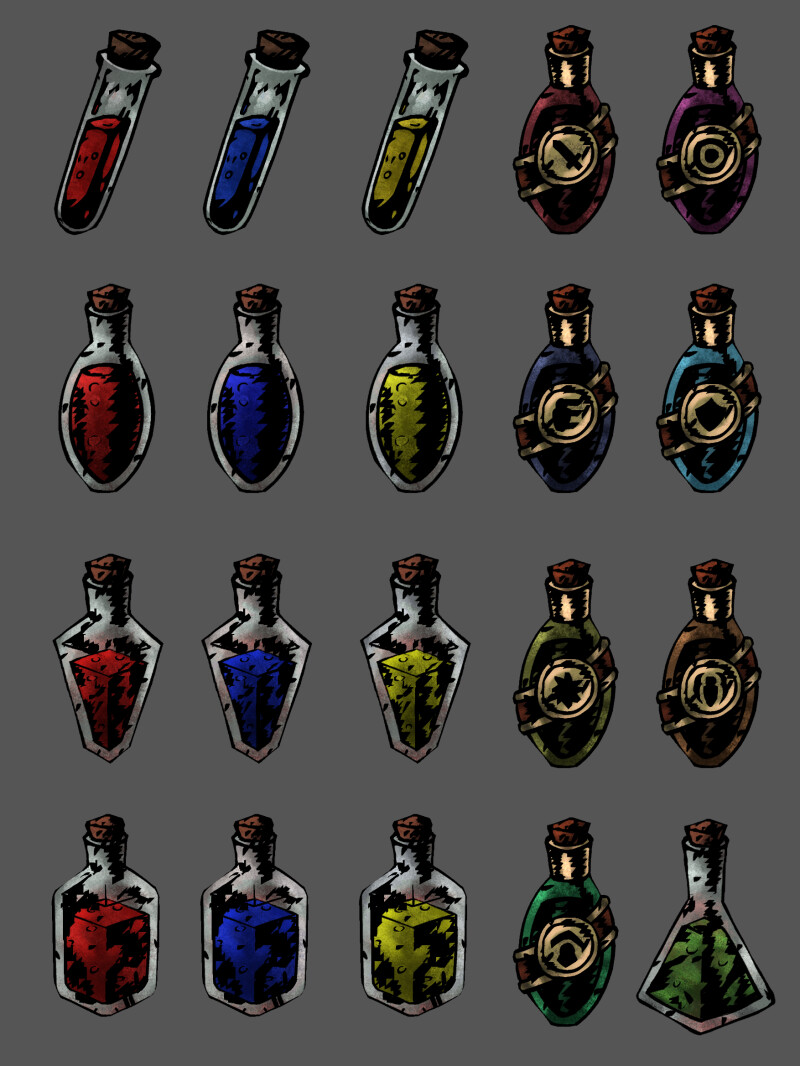 ArtStation - Potions