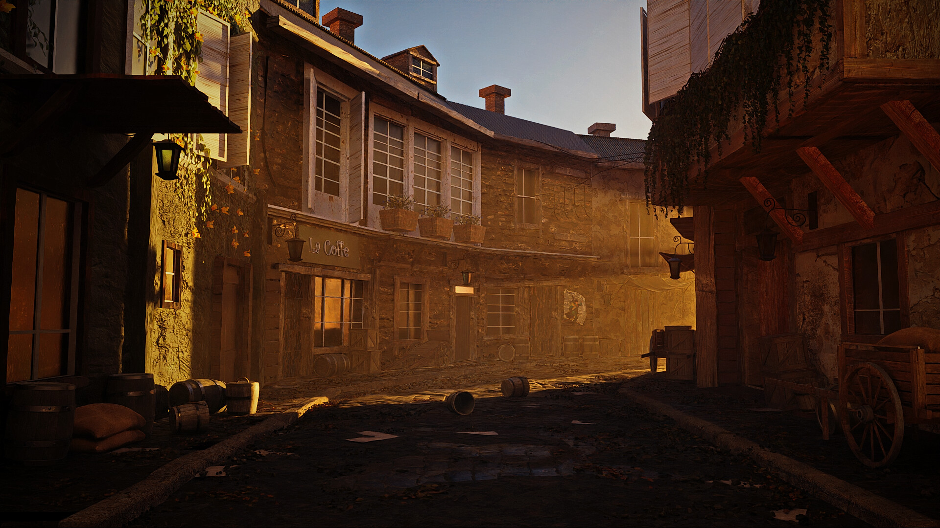 ArtStation - Ancient street