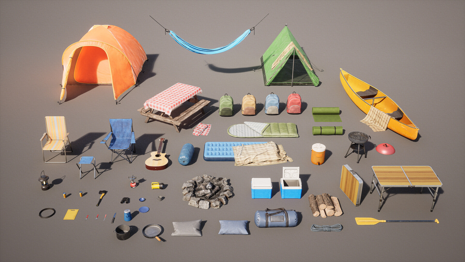Maarten Hof - Camping and Outdoor props