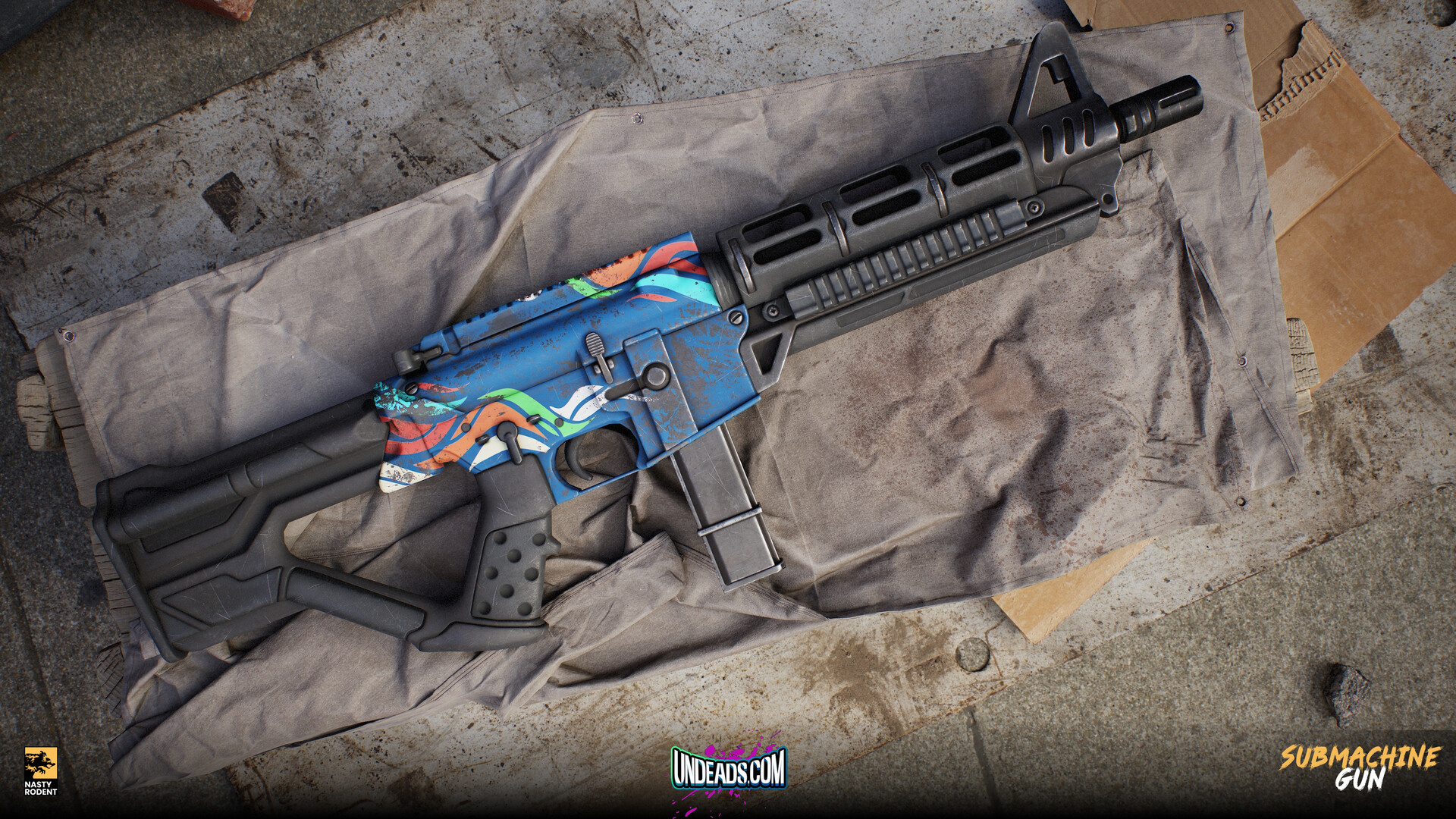 NASTY RODENT - UNDEADS | SUBMACHINE GUN