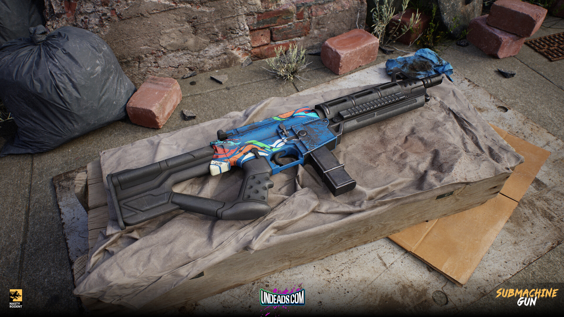 NASTY RODENT - UNDEADS | SUBMACHINE GUN