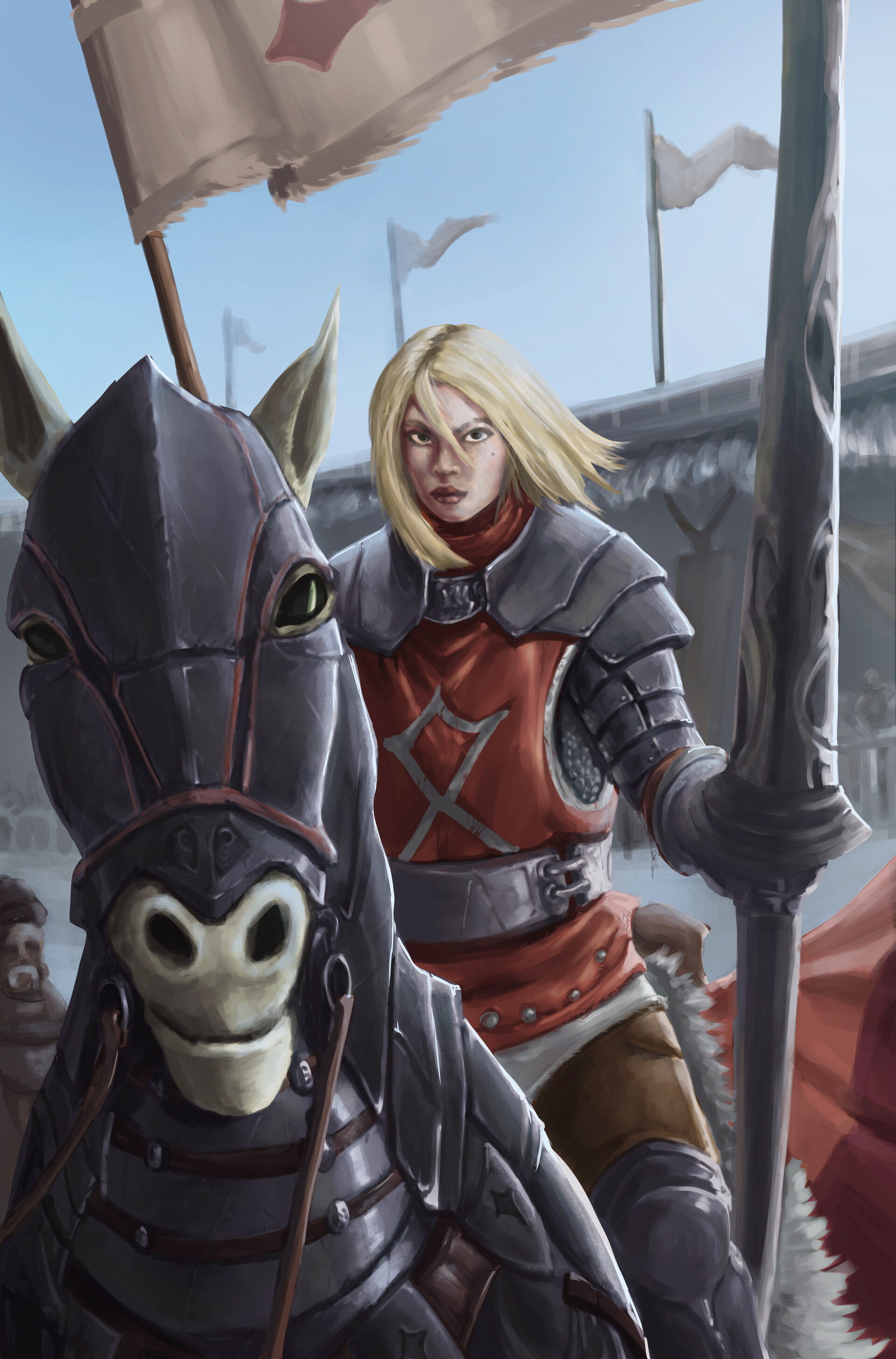 ArtStation - Woman knight