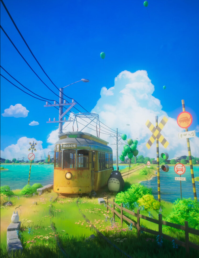 ArtStation - My Neighbor Totoro