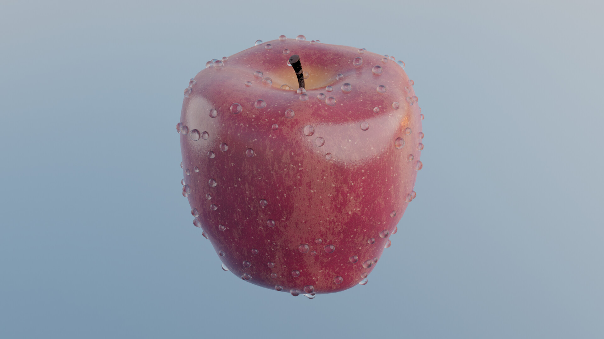 ArtStation - Realistic Apple Prop with Water Droplets