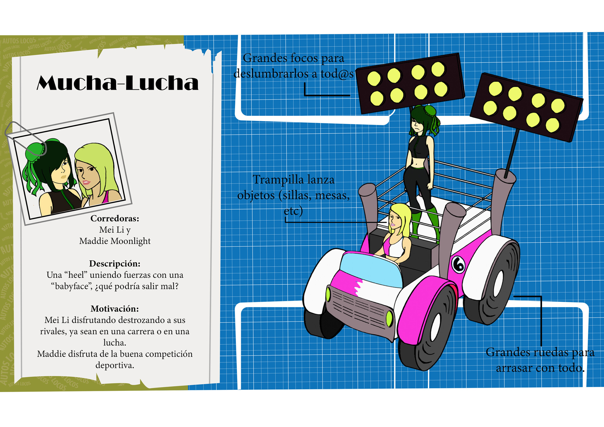 ArtStation - Ficha Mucha-Lucha