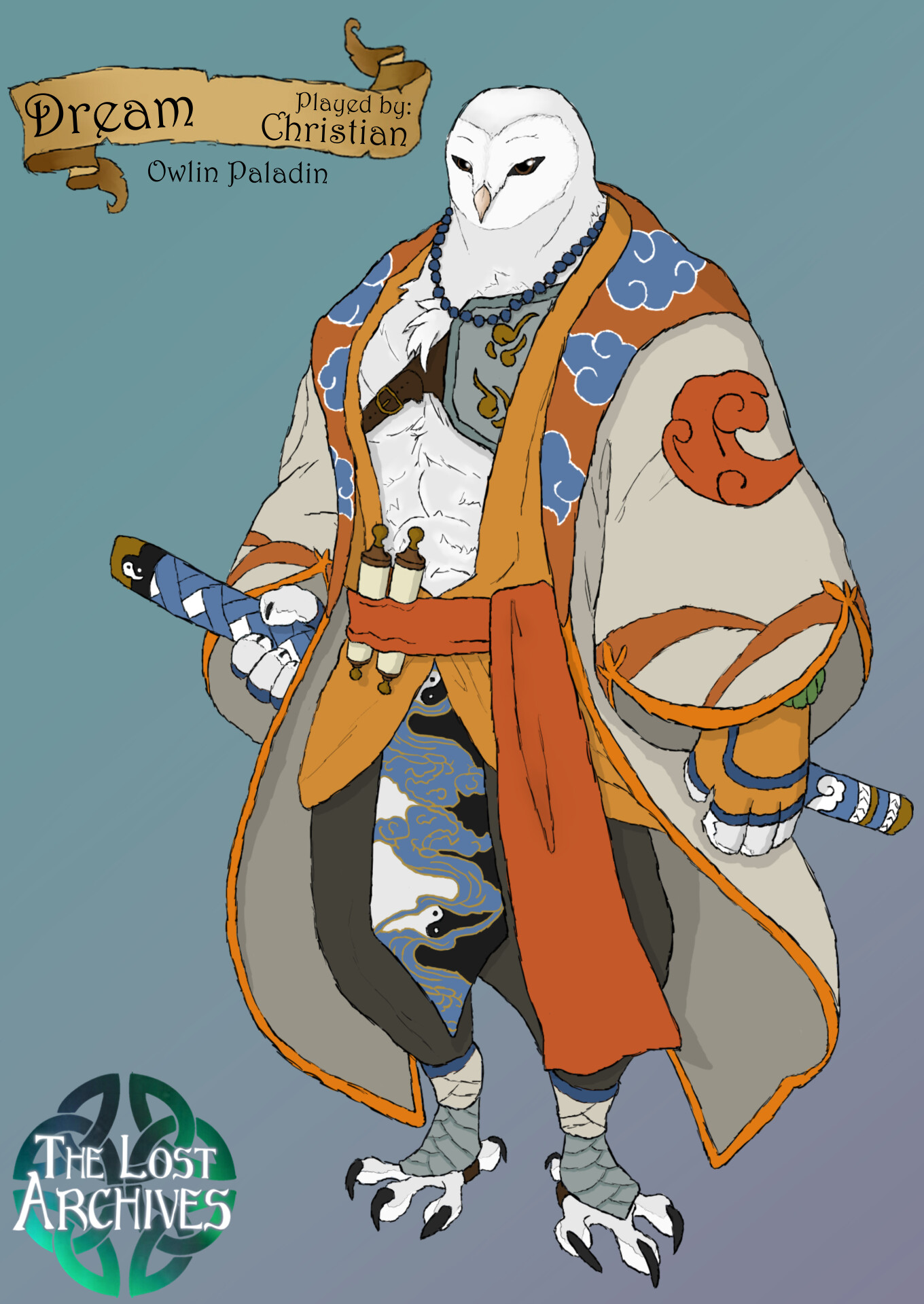 ArtStation - Dream - Owlin Paladin (Return of the Giants Character Art)