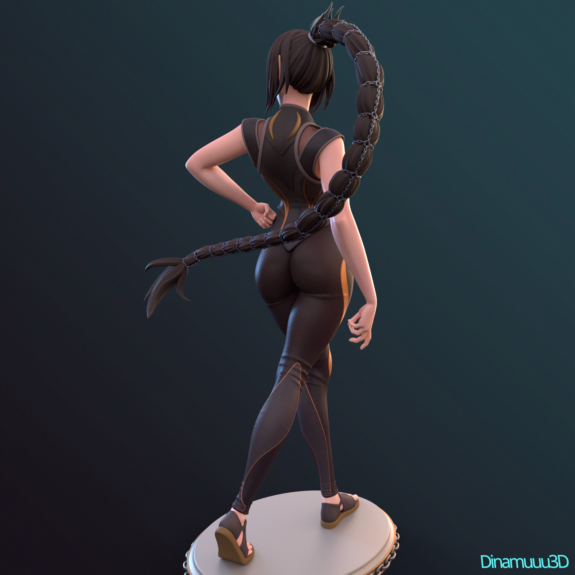 Dinamuuu 3D - Shadowheart 3D Print Model