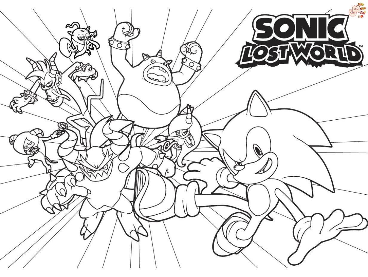 sonic blaze the cat coloring pages
