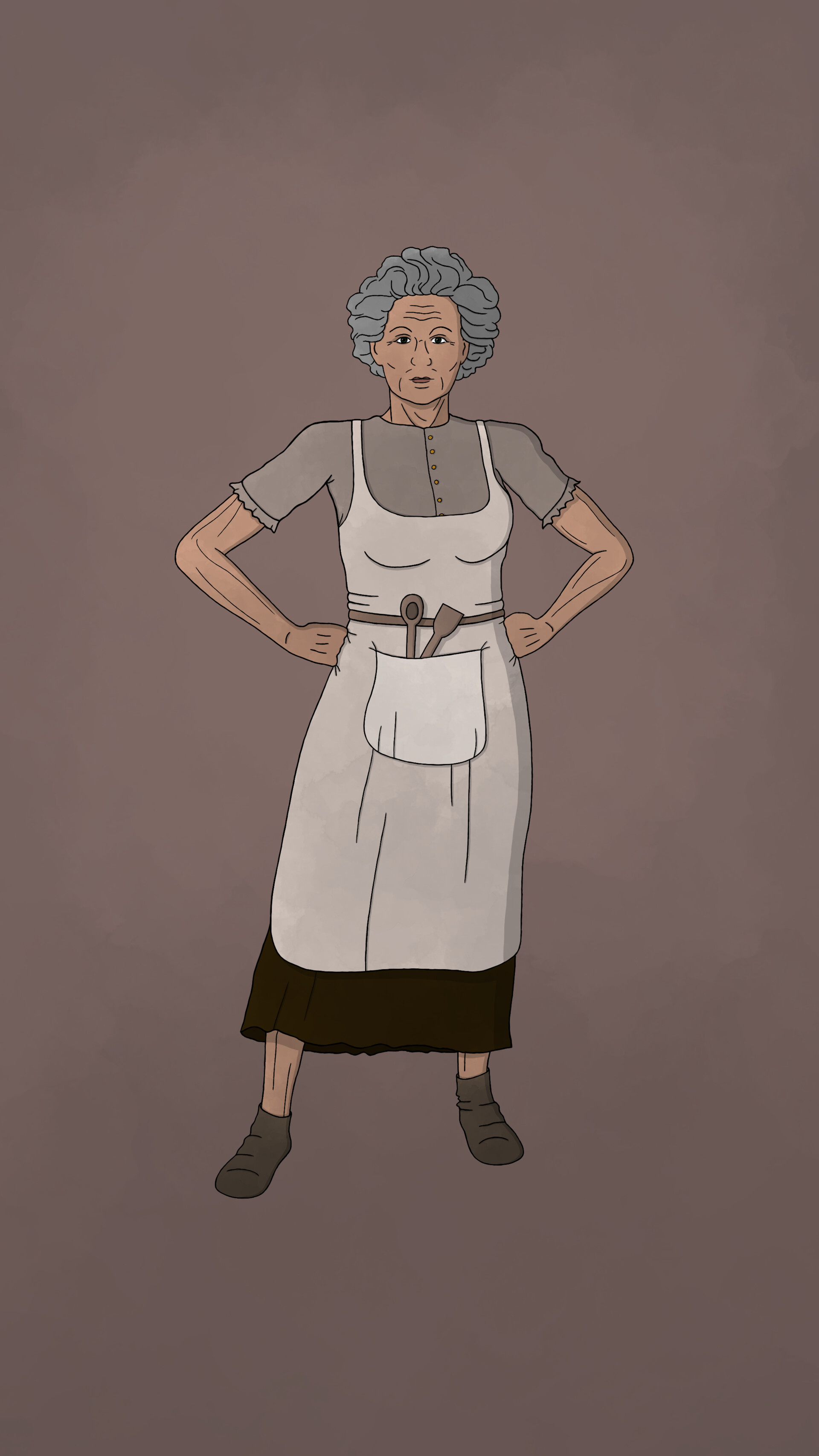 ArtStation - Old woman