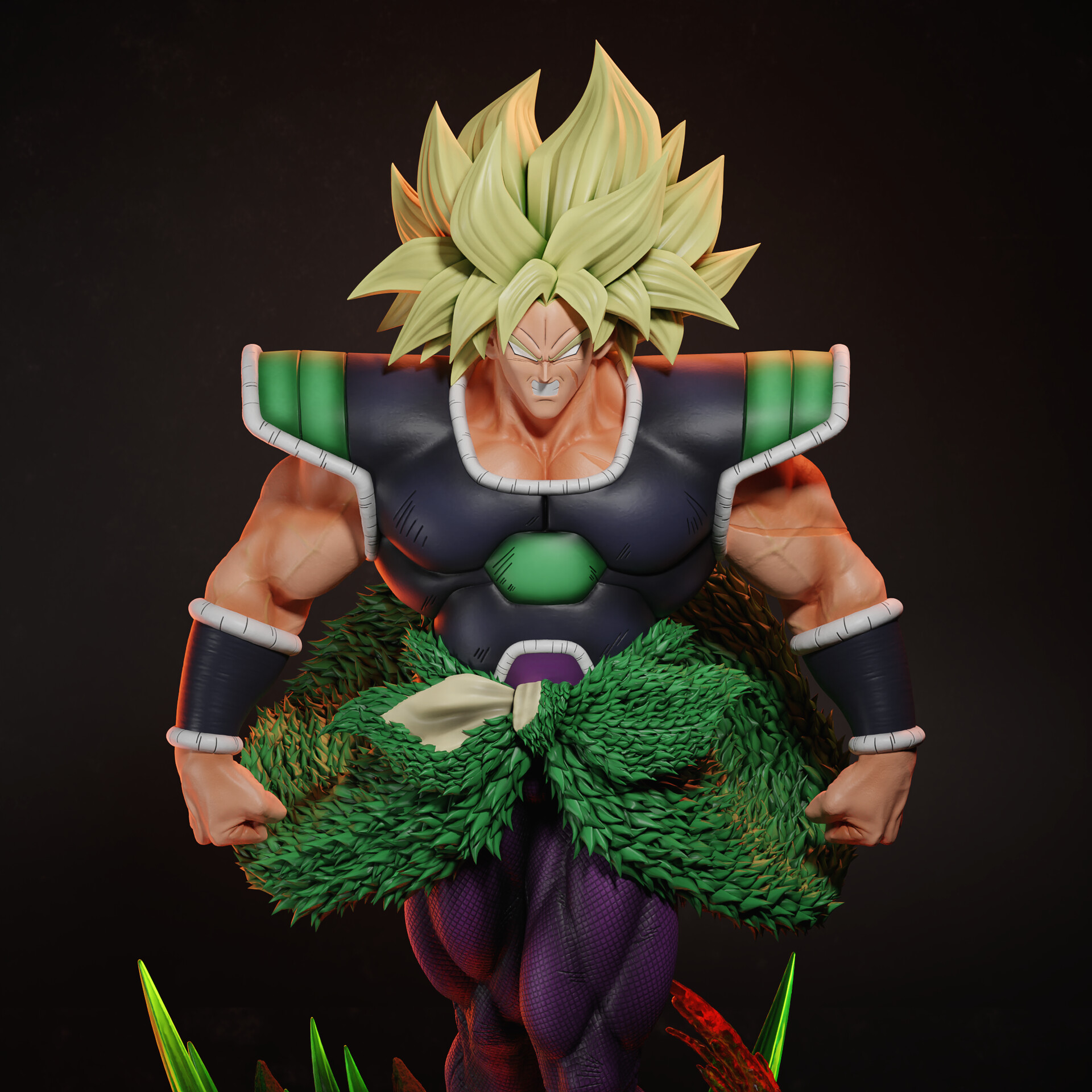 ArtStation - Broly Dragon Ball Super