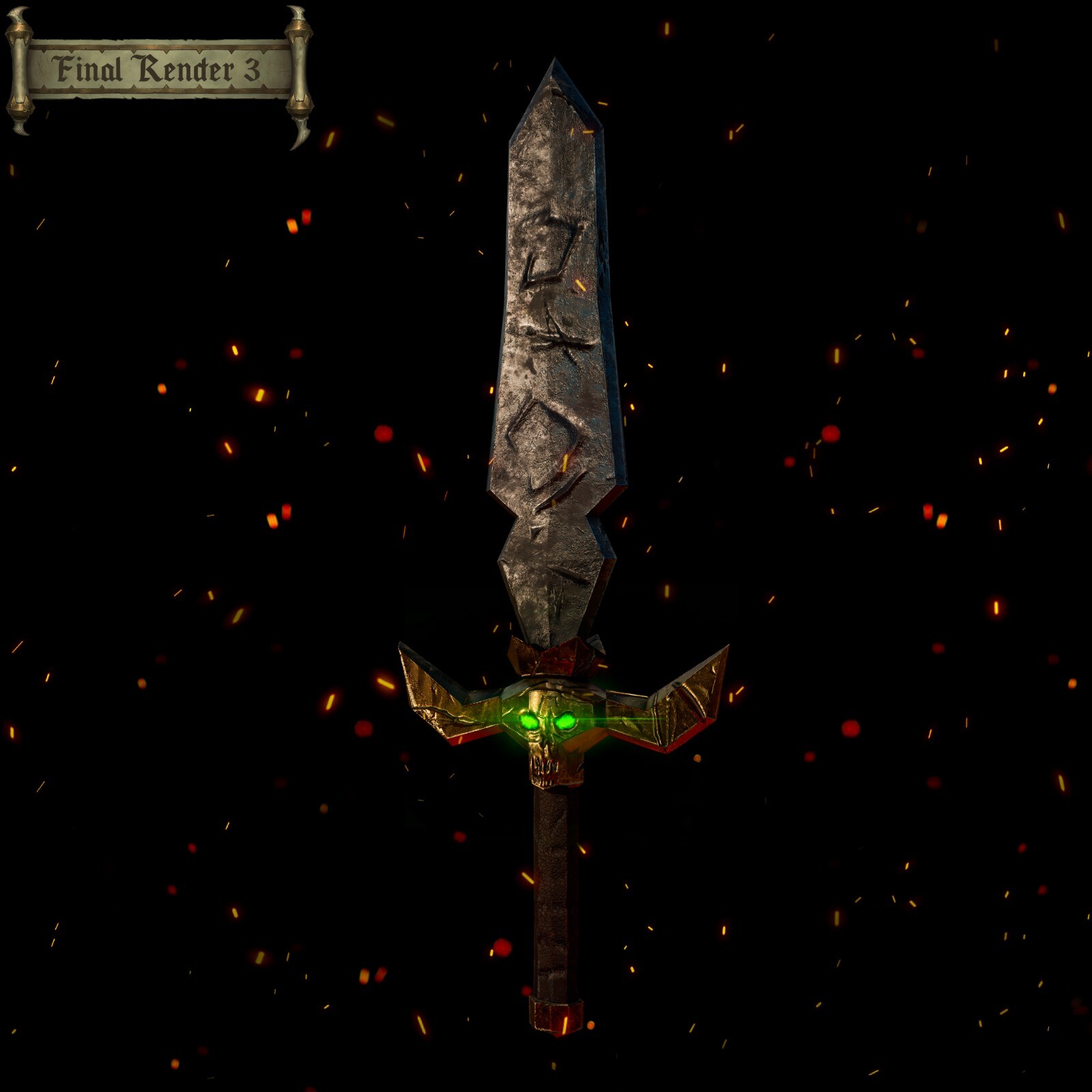 ArtStation - Stylized Blade