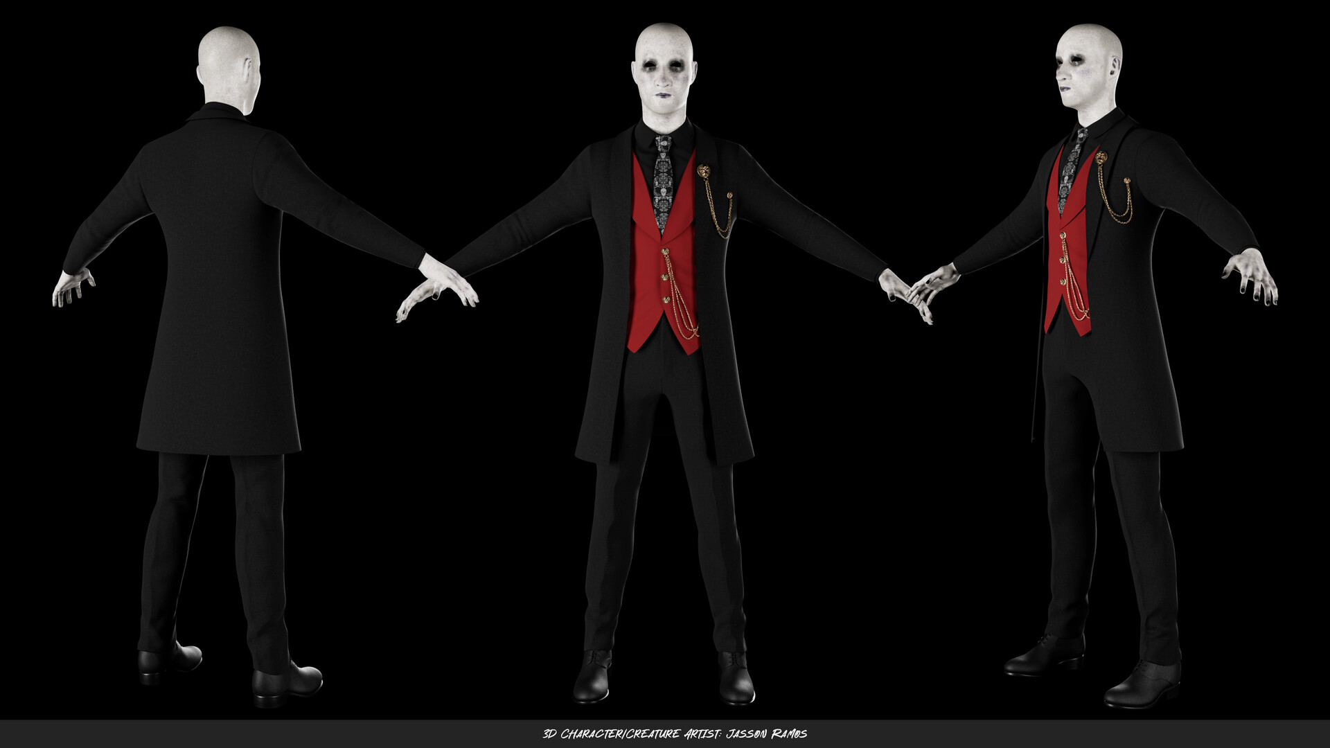 ArtStation - Zombie of suit