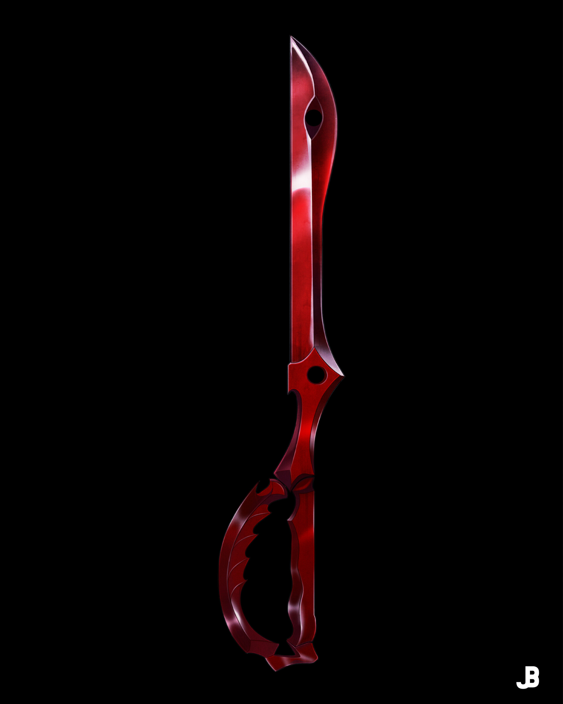 ArtStation - Red Scissor Blade
