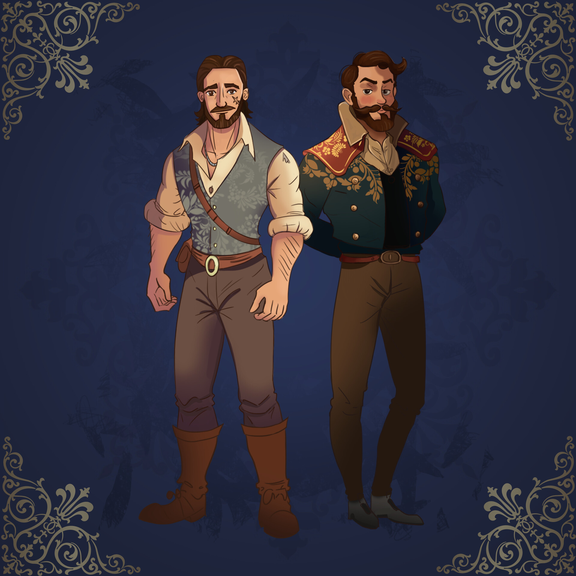 ArtStation - Disney Fictional Characters 01