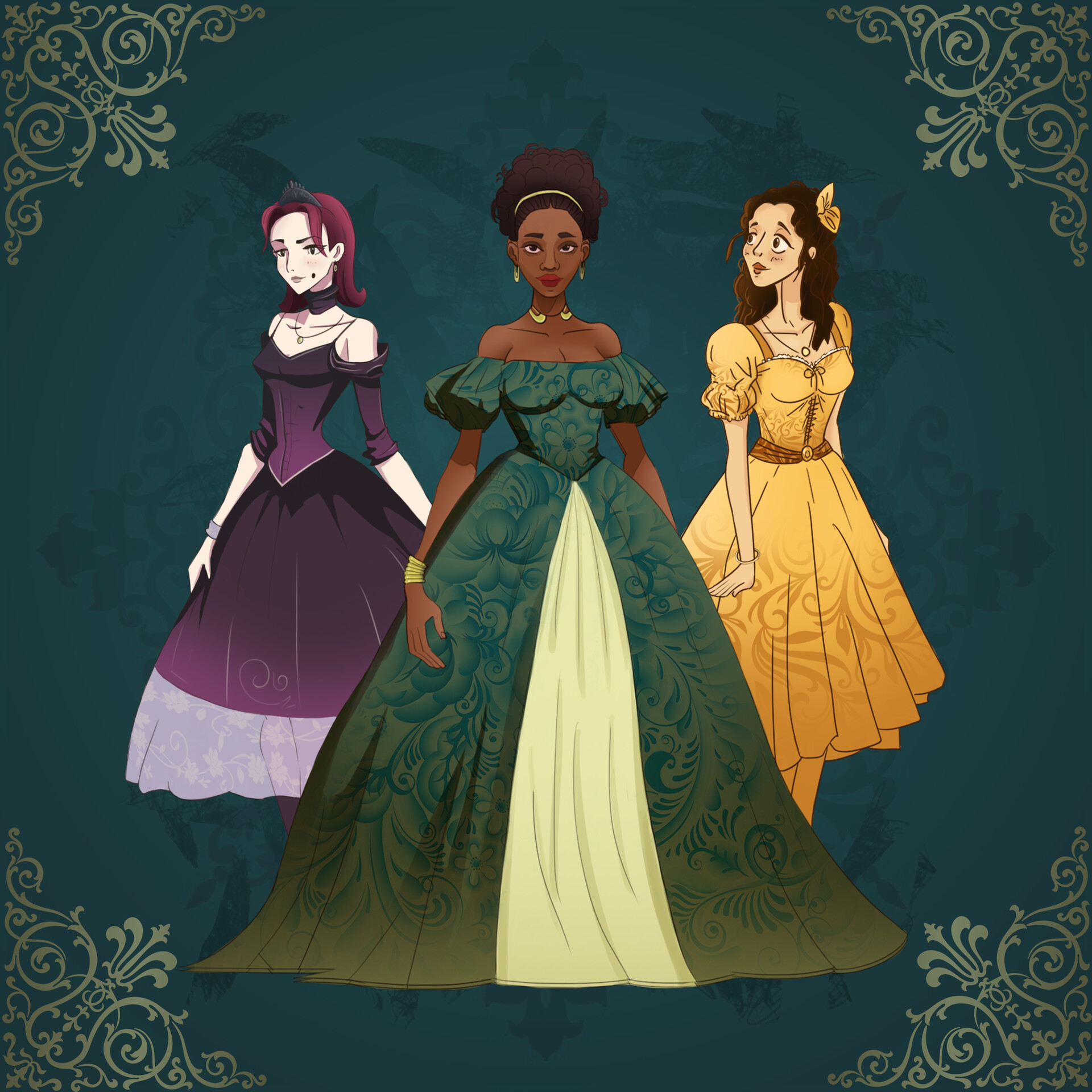 ArtStation - Disney Fictional Characters 02