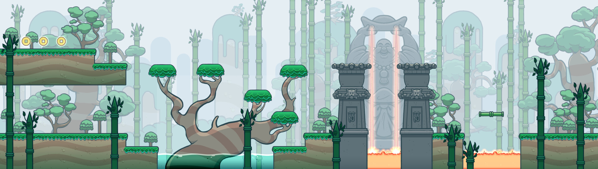 ArtStation - 2D Fake Screen - Forest