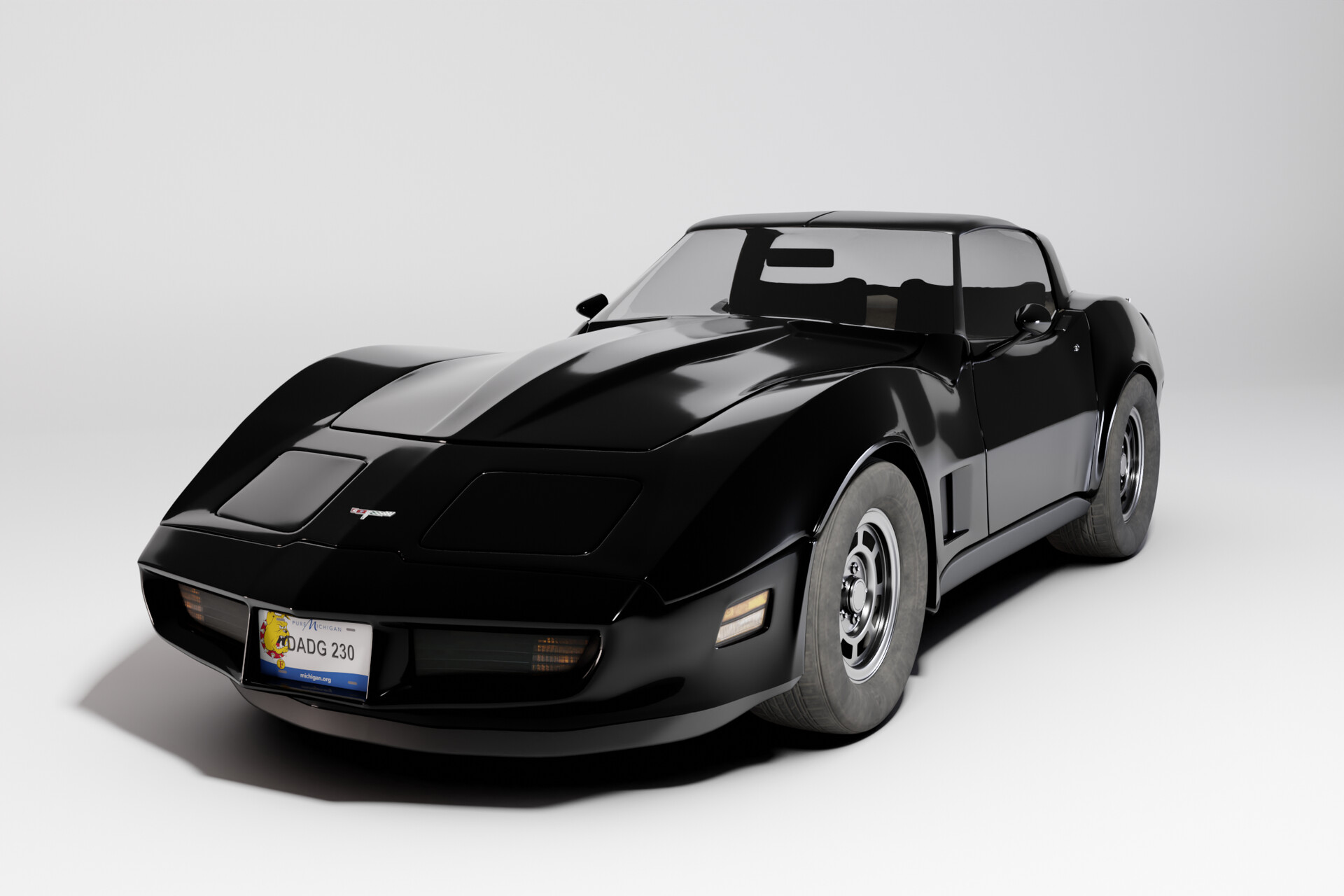 ArtStation - Chevrolet Corvette C3