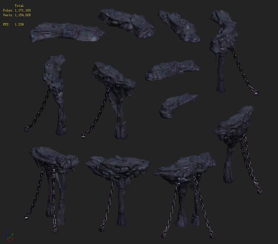 ArtStation - Cartoon hell - wail abyss - outer ring