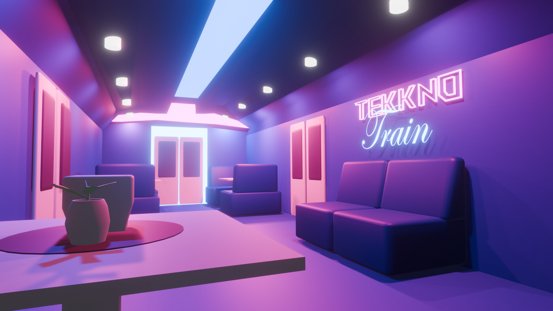 ArtStation - "Tekkno Train" Car from Electric Callboy