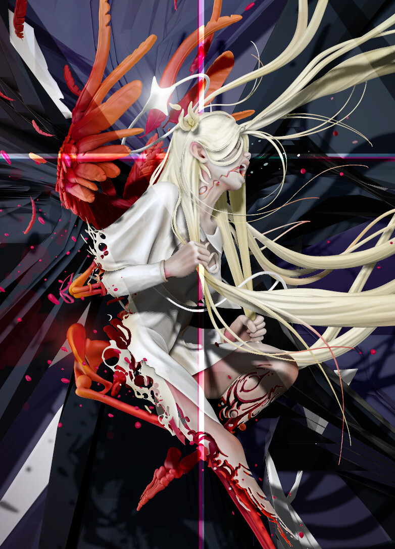 ArtStation - Sharden, the Lantern Lamp Maiden