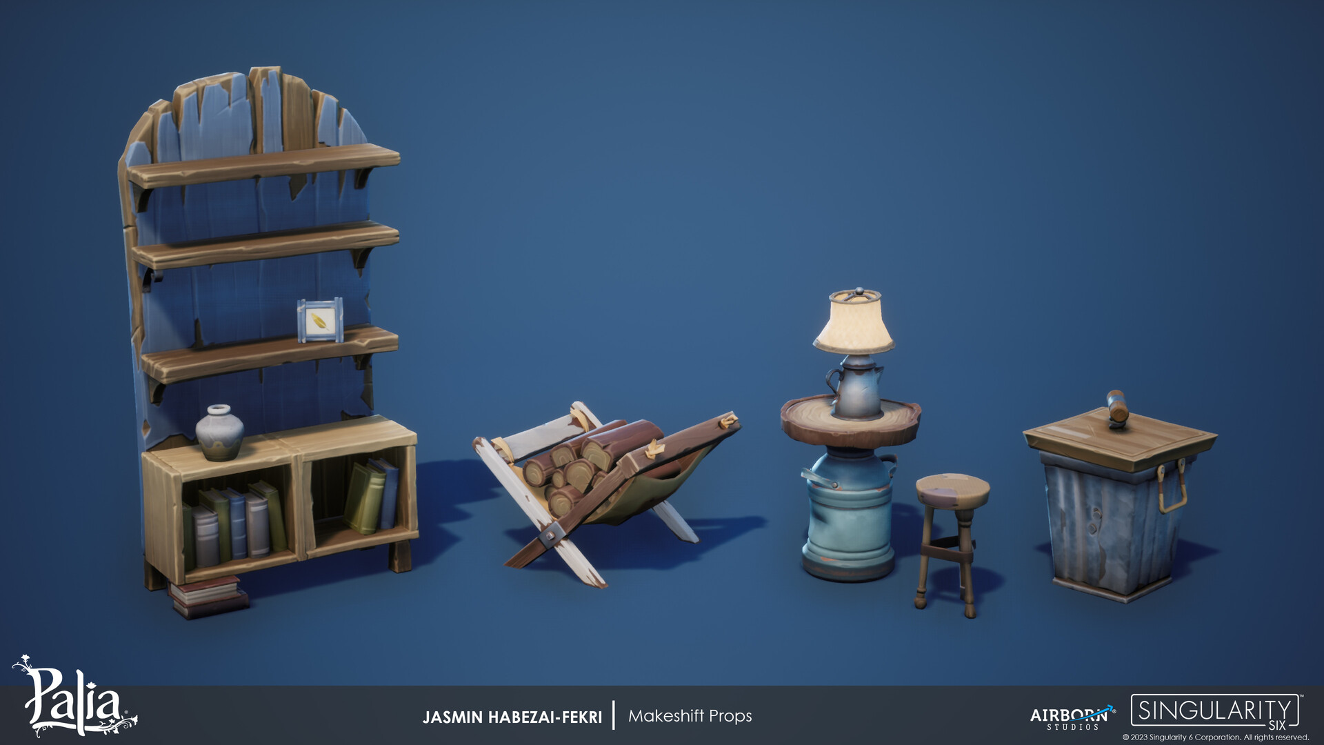 Jasmin Habezai-Fekri - Palia - Makeshift Furniture Props