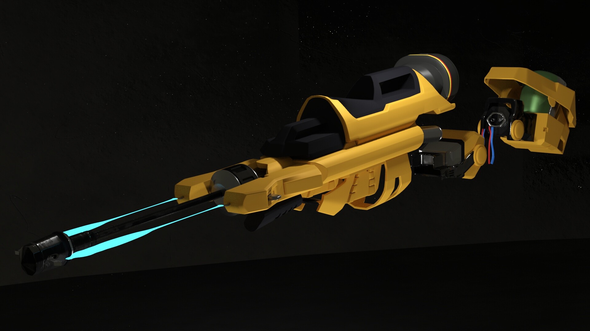 ArtStation - Exosuit Weapon - The Surge