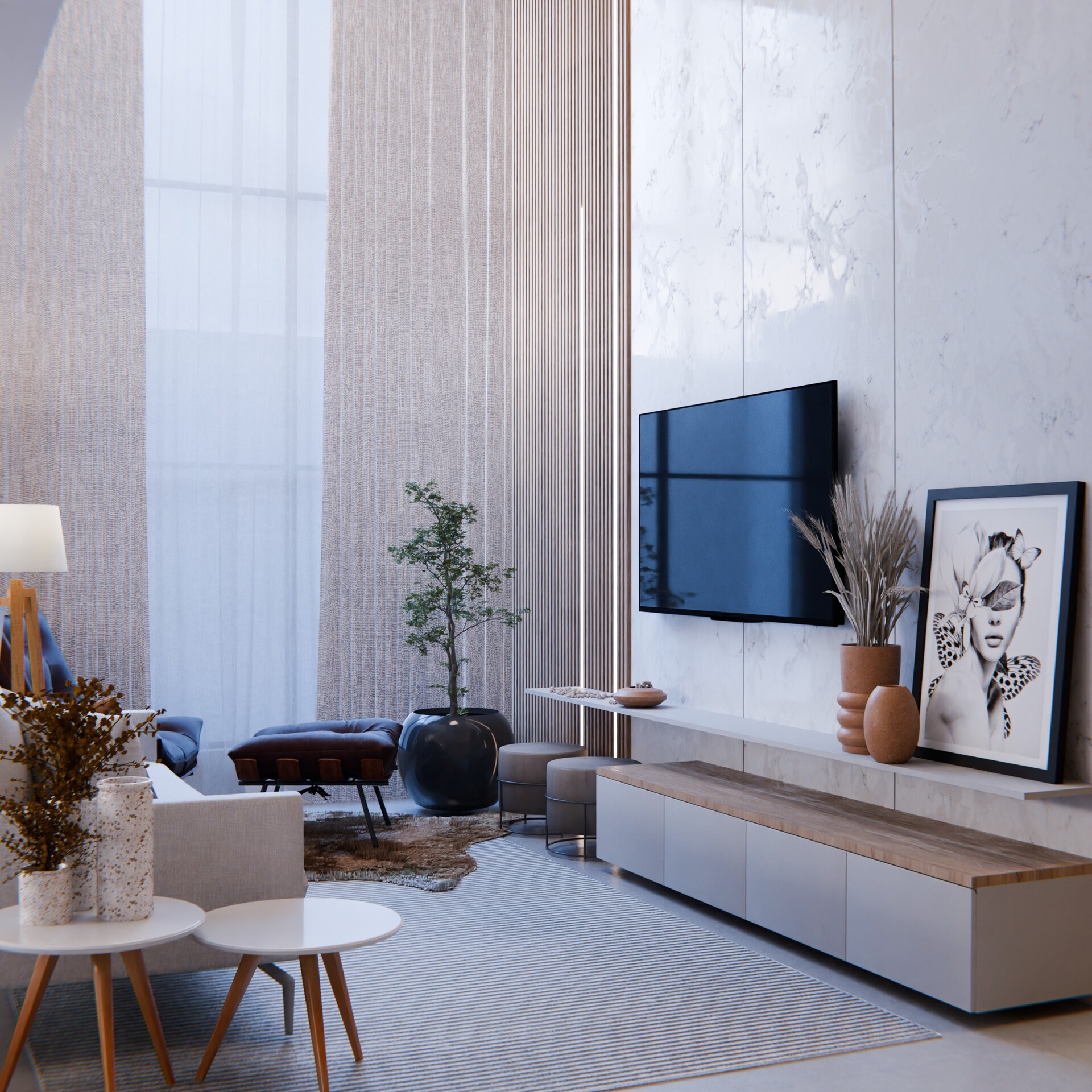 ArtStation - Lei's living