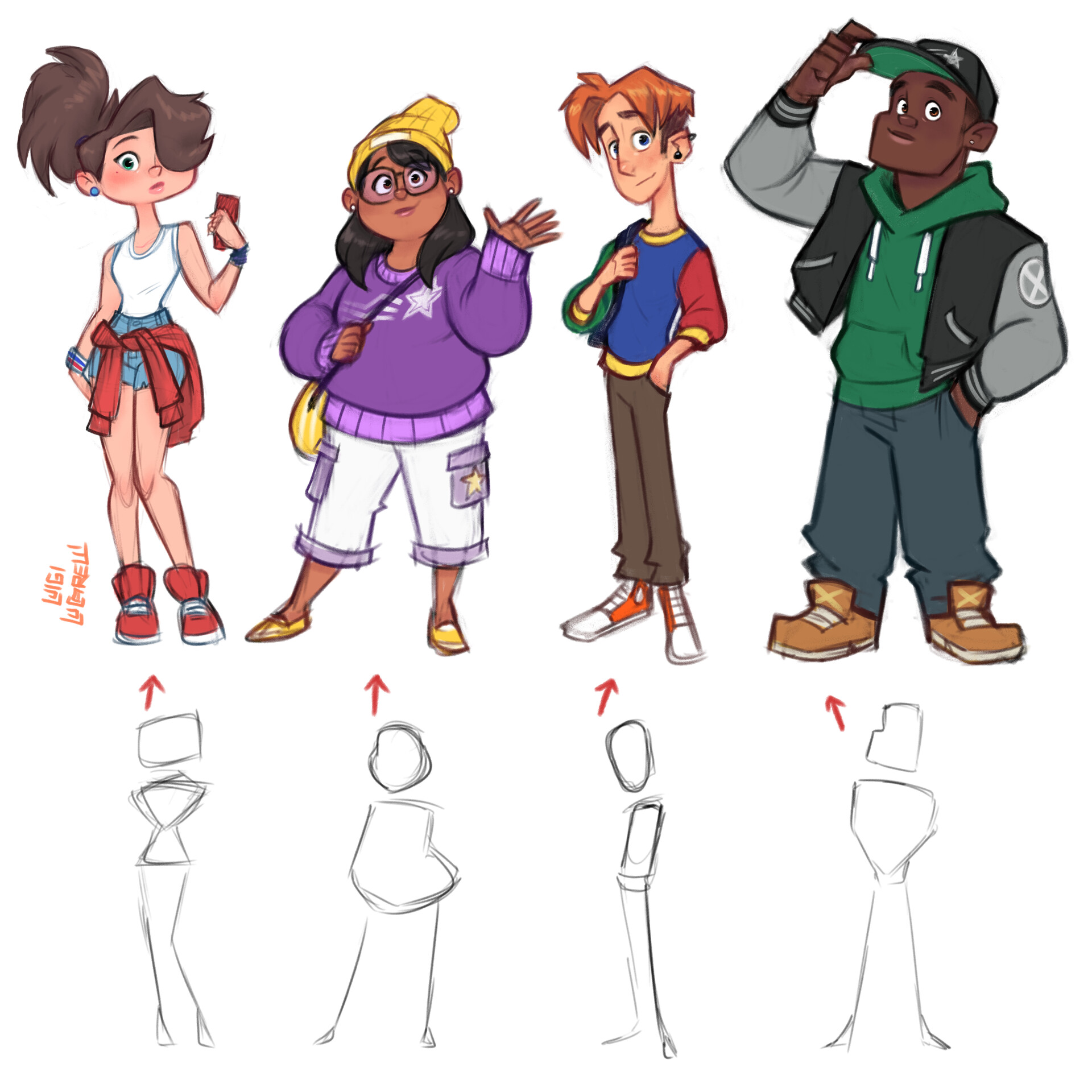 ArtStation - Line Up - 001