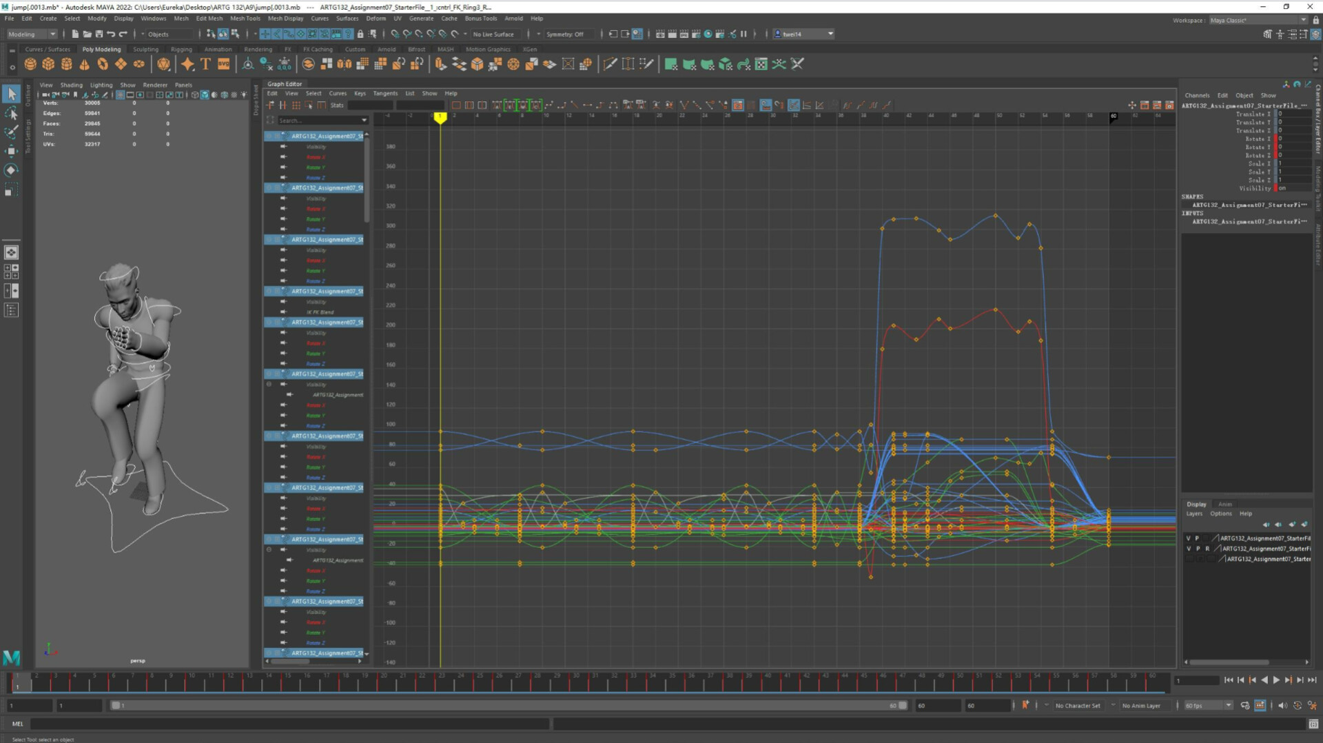 Eureka Thurston - Maya Character Rigging & Animation