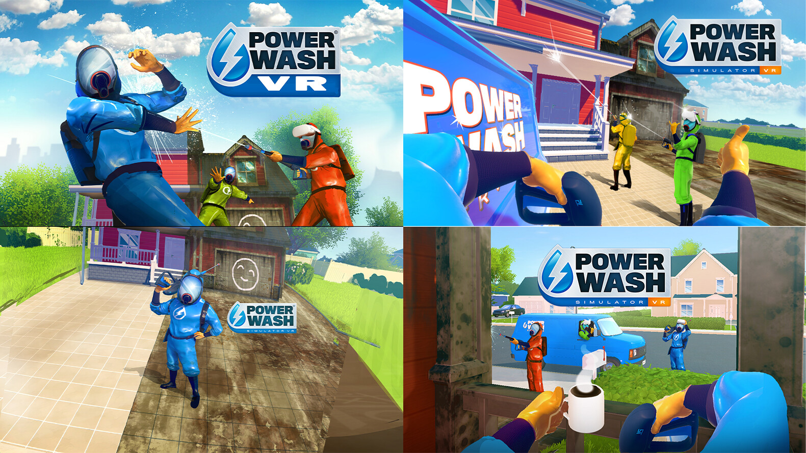 Vasco Mendes - Power Wash Simulator VR Key Art